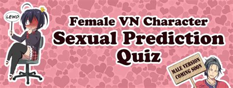 The Bunny Advocate Predicting Sexual Activity In VN Characters