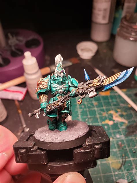 Test Model For A Custodes Color Scheme Candc Appreciated R Warhammer40k
