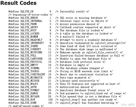 Sqlite数据库 Csdn博客