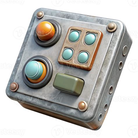 Extraordinary Rustic Artificial Gravity Control Panel Isolated Exclusive 60470522 Png