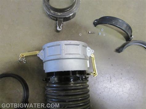 Suction Hose 12 Cam Lock Suction Connection Retrofit GotBigWater