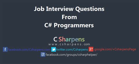 Theory Questions In C Interview C Sharpens