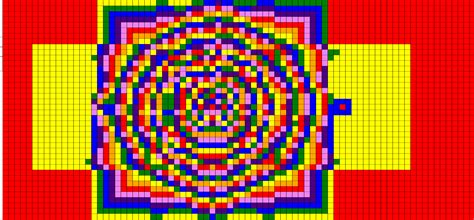 Oc Grid Pattern Generator I Made In Javascript Oc You Click Individual Squares And Set Step