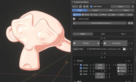 Customize Menu Editor Released Scripts And Themes Blender Artists Community