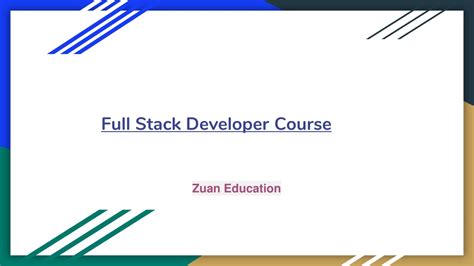 Ppt Full Stack Developer Course Ppt 1 Powerpoint Presentation Free Download Id11943898