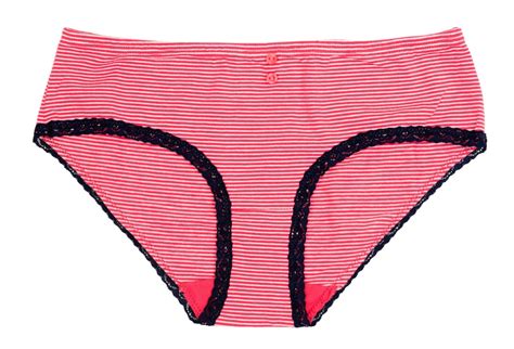 Premium Photo Womens Striped Cotton Panties