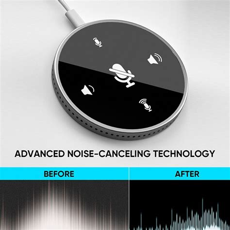 Usb Conference Microphone Omnidirectional Pc Compu Grandado