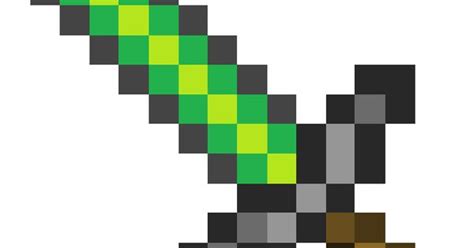 Emerald Sword Minecraft Emerald Sword Png Images Pngegg