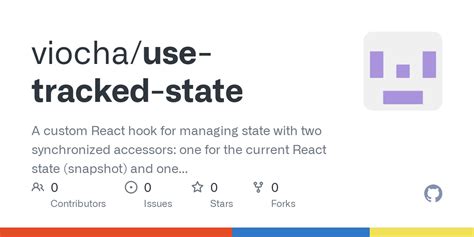 GitHub Viocha Use Tracked State A Custom React Hook For Managing State With Two Synchronized