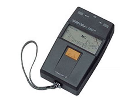 Yokogawa 3213a Series 321345 Analog Insulation Tester 1000v2000m