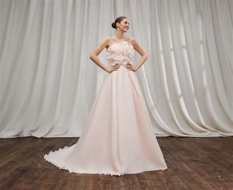 Blush Ball Gown Wedding Dress 60 Photos