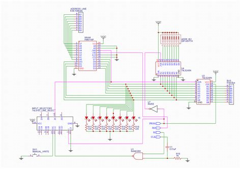 256 byte 8 bit addressable sram using hm6116p any issues r beneater
