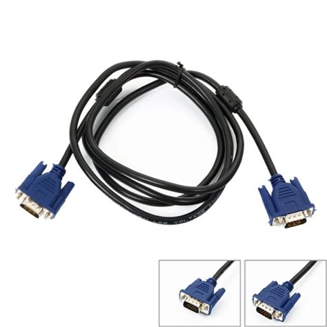 6 FT SVGA VGA Monitor Male To Male Extension Cable Blue Alexnld Com