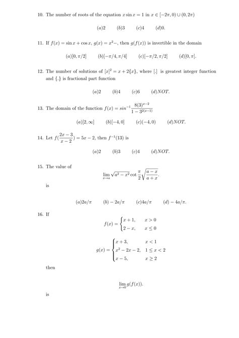 Iit Jee Question Paper Pdf