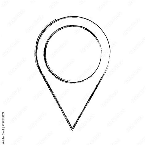 Isolated Map Pin Pointer Vector Illustration Graphic Design Stock Vector Adobe Stock