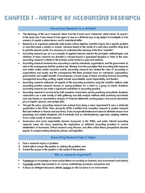 Chapter 1 Nature Of Accounting Pdf Pdf