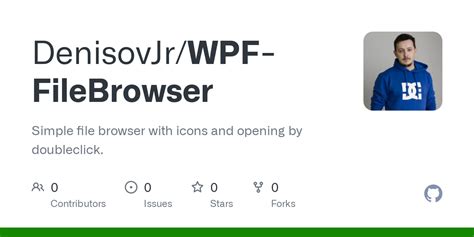 Github Denisovjrwpf Filebrowser Simple File Browser With Icons And