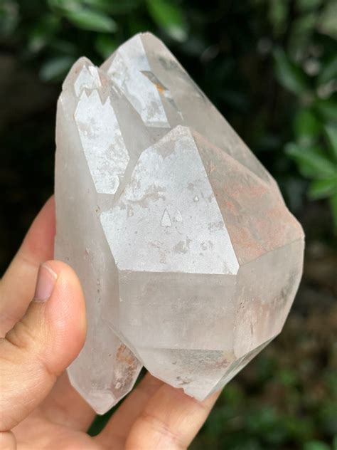 Rare Tantric Twins Record Keeper Double Terminated Lemurian Quartz