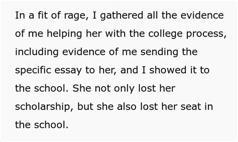 Am I The Jerk For Snitching And Causing My Friend To Lose Her