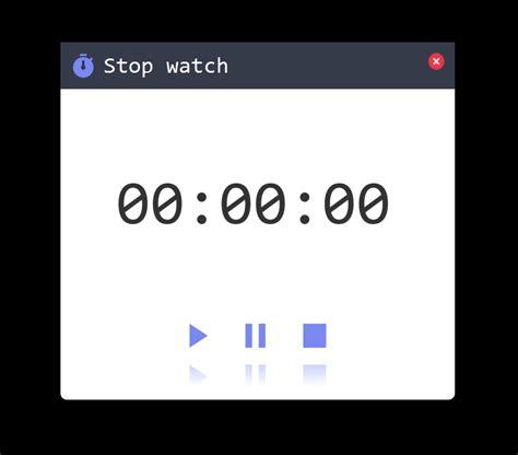 Github Krishanmihiranga Stopwatch Javafx A Simple Stopwatch Desktop