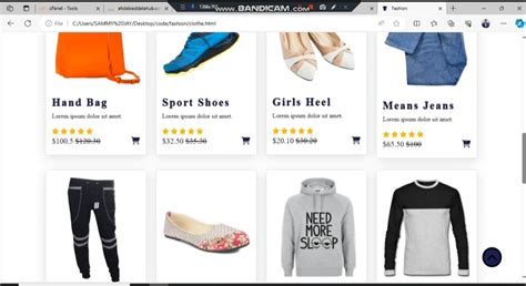 Buy Fully Responsive E Commerce Website Using Html Css And Javascript