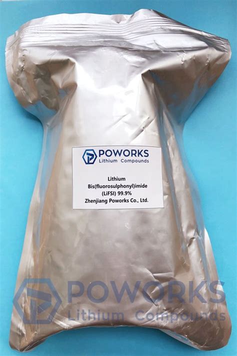 Lithium Bis Fluorosulfonyl Imide Lifsi Poworks