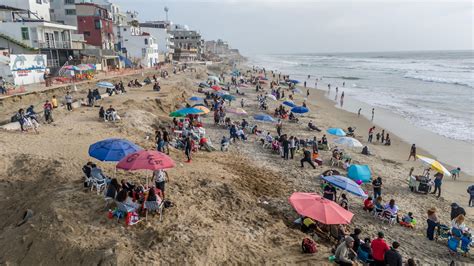 Así Lucieron Las Playas De Tijuana El Primer Fin De Sema El Mexicano