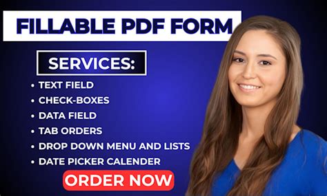 Create Fillable Pdf Form Form Design Clickable Forms Convert To