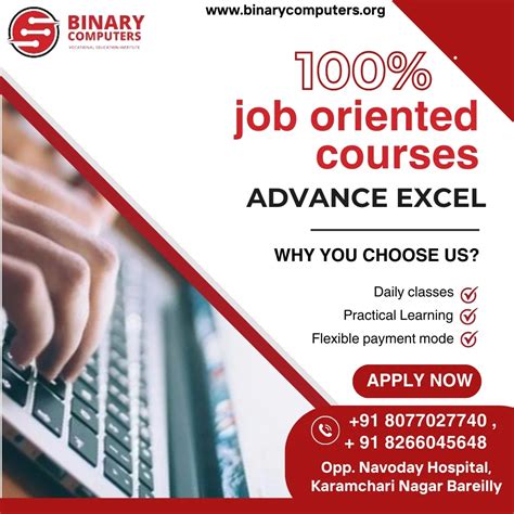 Binary Computer Institute Bareilly 🚀 𝐁𝐞𝐜𝐨𝐦𝐞 𝐚𝐧 𝐀𝐝𝐯𝐚𝐧𝐜𝐞𝐝 𝐄𝐱𝐜𝐞𝐥 𝐄𝐱𝐩𝐞𝐫𝐭