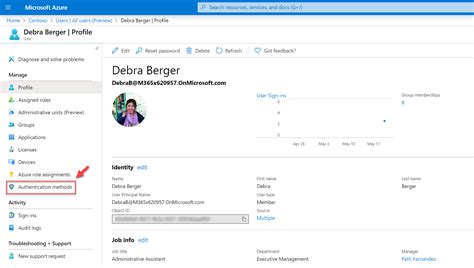 step by step guide azure active directory password less authentication