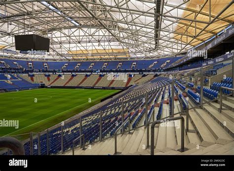 Visiting Veltins Arena The Official Playground Of Fc Schalke 04 Stock