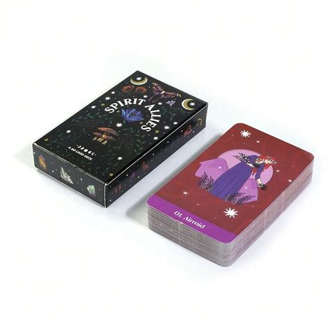 In Stock English Version Spirit Allies Oracle Card Game Deck For Board Game Shein Usa