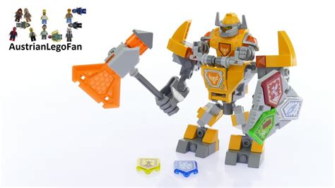 Lego Nexo Knights 70365 Battle Suit Axl - Lego Speed Build Review - YouTube
