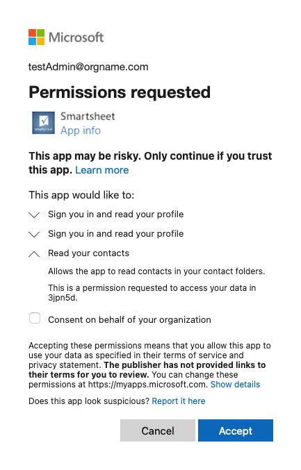 June 28th Update Accept The One Time Permissions Request When Logging In Via Microsoft Sso