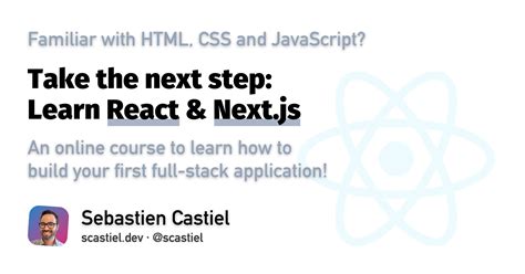 building modern web apps with react and next js