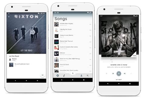 A Material Designed Music Player Developed In Flutter