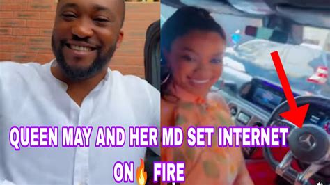 Queen May And Her Md Chris Ezenwa Set The Internet On 🔥fire As She Ride