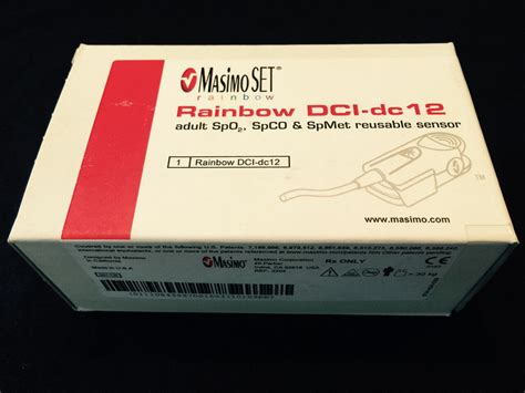 New Masimo 2202 Rainbow Dci Dc12 Spo2 Probe For Sale Dotmed Listing 4383344