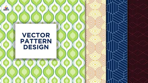 Tutorial 87 Vector Pattern Design Corel Draw Youtube
