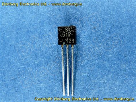 Semiconductor Bc517 Bc 517 Npn Darlington 40v 0 4a 0 625w