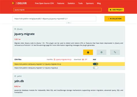Jsdelivr 免費 Cdn 服務，提供數千種 Javascript、css Libraries