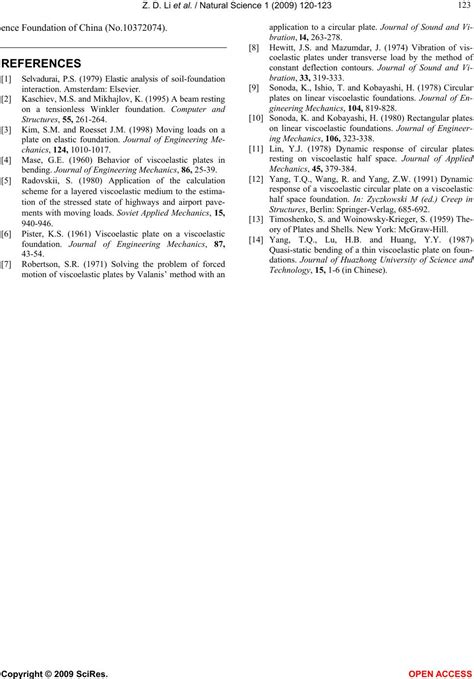 An Improved Model For Bending Of Thin Viscoelastic Plate On Elastic
