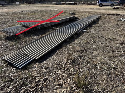 Lot 168 Assorted Corrugated Iron Sheets Auctionsplus