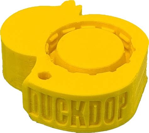 Duckdop® Original Geel Premium Festival Dop Universele Flessendop