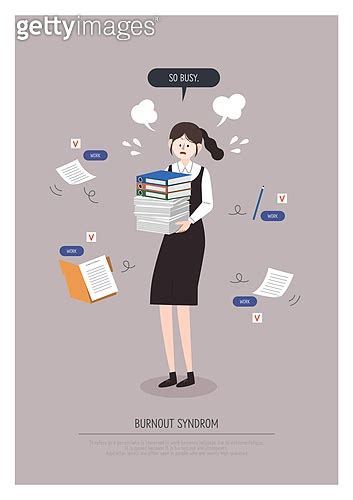 비즈니스 일 물리적활동 과로 번아웃증후군 격언 피로 물체묘사 비즈니스우먼 책 서류 직업 역할 이미지 Jv11119703 게티이미지뱅크