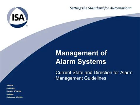 PPT Management Of Alarm Systems PowerPoint Presentation Free Download ID 1472265