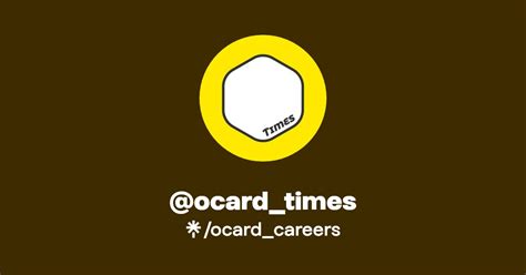 Ocard Times Linktree