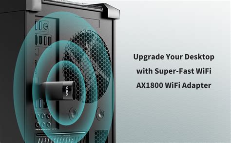 Amazon Com WiFi Adapter USB WiFi Adapter For Desktop PC AX1800 5G 2 4G Dual Band WiFi 6