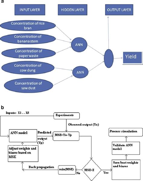 a architecture of the feed forward multilayer artificial neural
