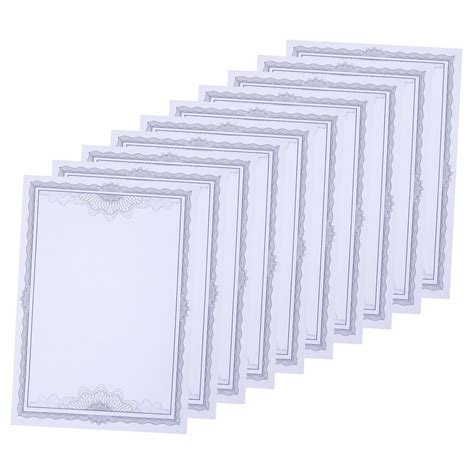 50 Award Certificates Paper Certificates Achievement Diploma Paper